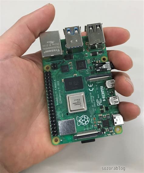 【レビュー】raspberry Pi 4は何ができる？61％の人が選ぶ理由 Sozorablog