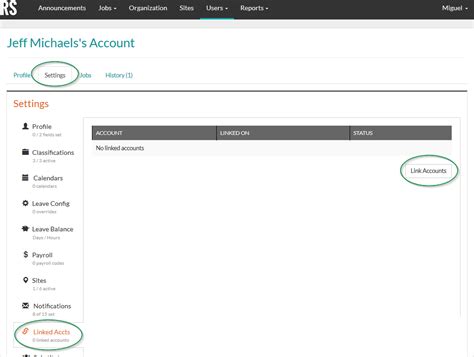 help how to create a linked account