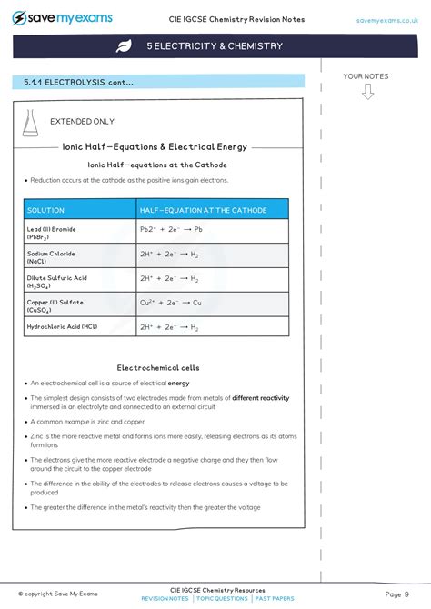 Igcse Chemistry 0620 Notes The Manthan School Page 90 Flip Pdf Online Pubhtml5