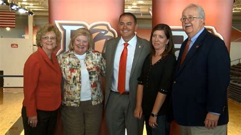 Bob Moosbrugger Introduced At Bowling Green