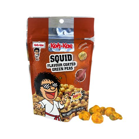 Koh Kae Green Peas Squid Coated Flavour Ylf