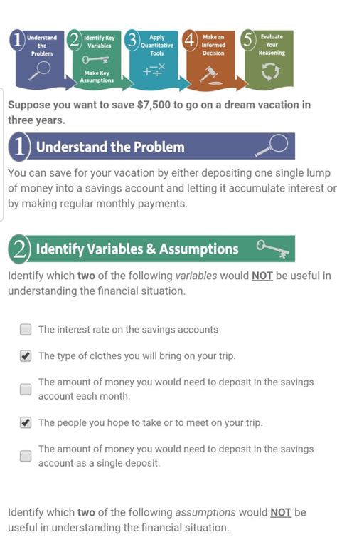 Solved Undintand NtMsmour Identify Key Make An Problem Chegg