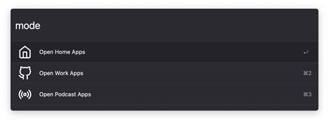 Alfred Workflows