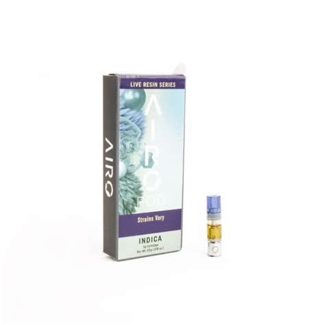 Airopro Live Resin Cartridge Creme Brulee 1000mg Rec