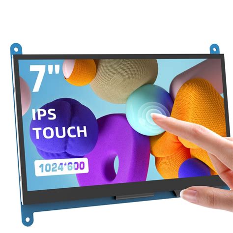 aprotii 7 inch raspi screen 1024x600 ips 5 points capacitive