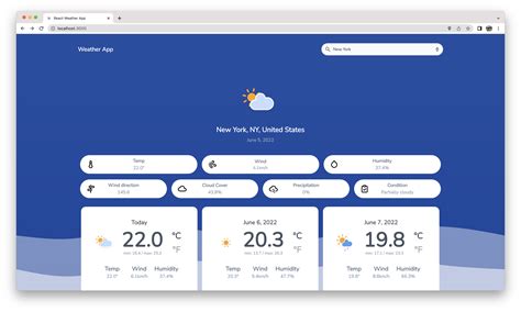GitHub Leroyanders React Weather App React Js Weather App With Tailwind UI Stylesheet