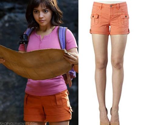 Dora And The Lost City Of Gold Doras Orange Cargo Shorts Shopyourmovies