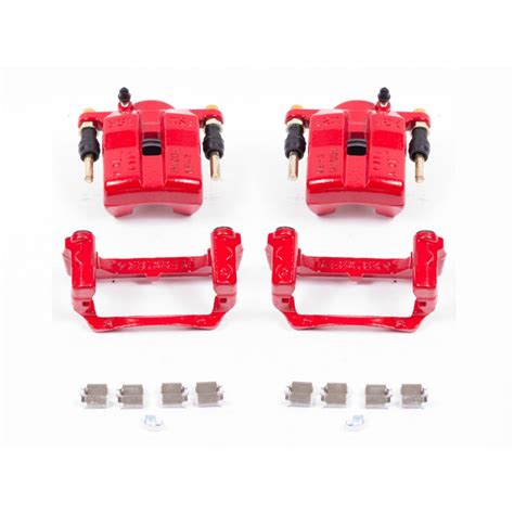 Power Stop 06 15 Mazda Mx 5 Miata Front Red Calipers Wbrackets Pair