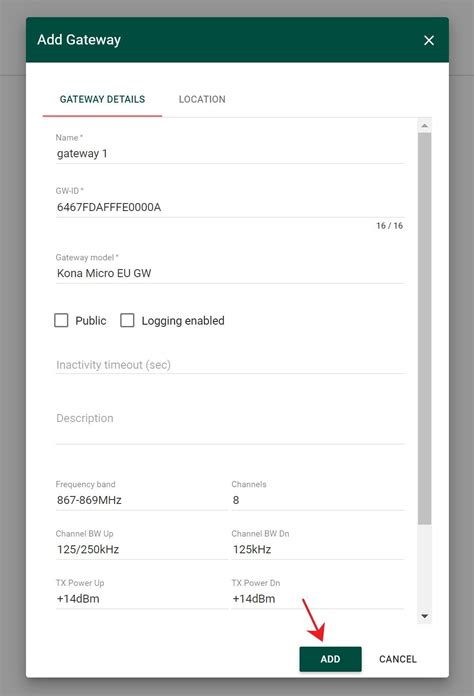 Gateway Setup And Configuration Documentation