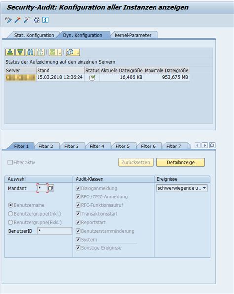 Sap Security Audit Log Erp Transformation