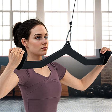 LAT Pulldown Attachment Set For Home Gym Fitness Costway