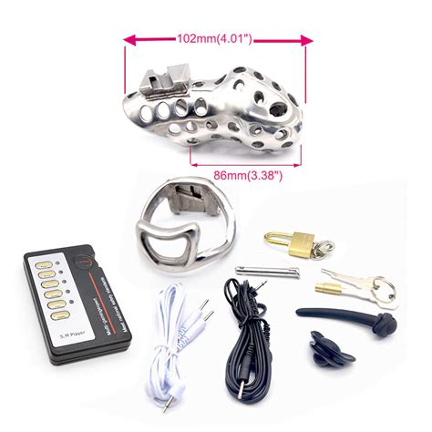 Electronic Male Chastity Cage Topchastity