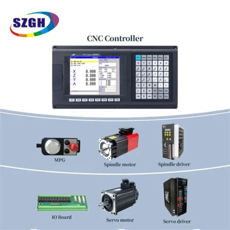 Low Cost Good Performance Axis Milling CNC Controller For Milling Center Support PLC Atc