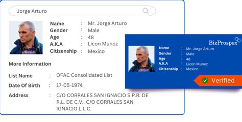 AML Sanctions List Anti Money Laundering BizProspex
