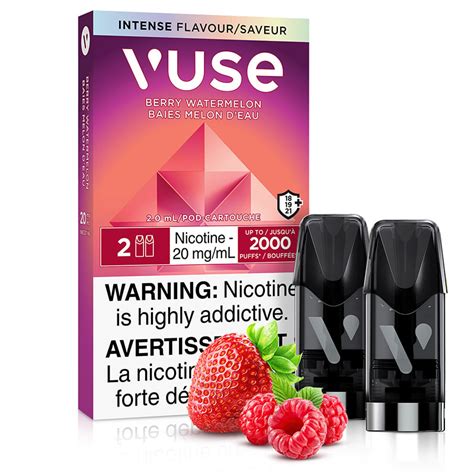 Vuse Epod Berry Watermelon Pods 2pk 180 Smoke