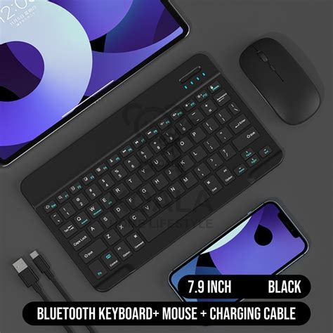 Koala HomeWireless Bluetooth Keyboard Mouse Set Mute Set Rechargeable Compatible With Phone