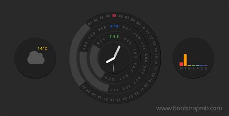 js时钟特效 css3时钟