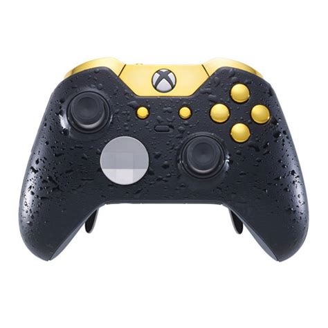 Custom Controllers Xbox One Elite Controller 3d Blackgold Edition