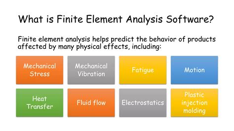 Introduction To Finite Element Analysis And Ansys Pptx