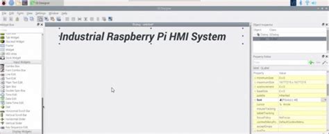 Raspberry Pi Industrial Automation Hmi Gui Designing Using Pyqt5