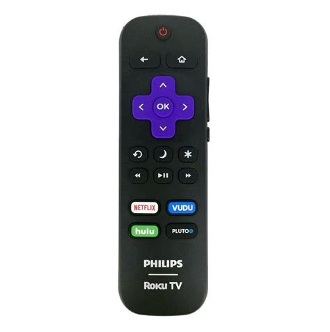Philips Roku Tv Replacement Remote Control 101018e0016 For 40pfl4662