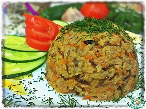 Дикий рис с курицей "А-ля плов" – кулинарный рецепт