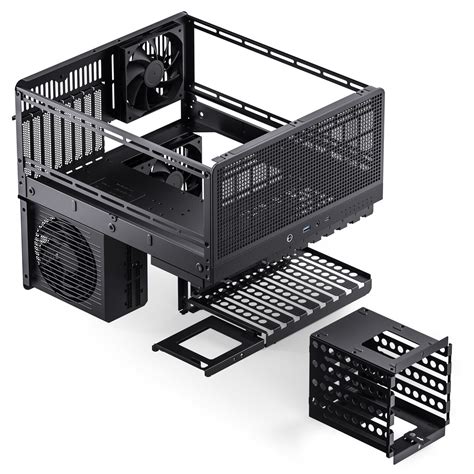 Jonsbo N5 Nas Case E Atx Black