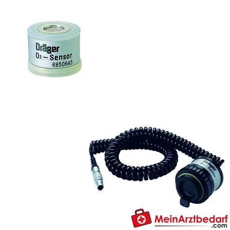 Dräger O2 Sensor Capsule And Sensor Housing Dräger O2 Sensor Capsule And Sensor Housing
