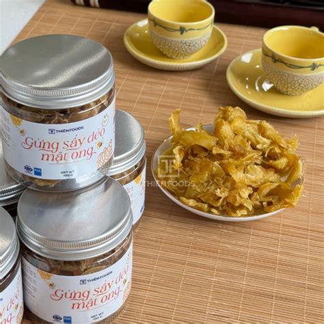 Gừng Sấy Dẻo Mật Ong Thiênfoods