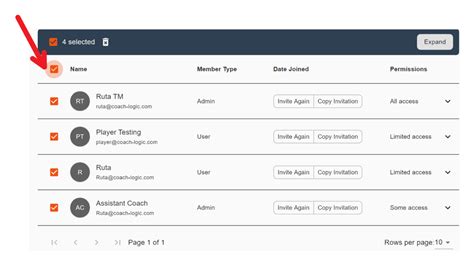 video how to add members in bulk and sort permissions coach logic