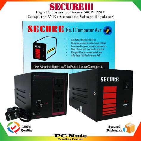 Secure Avr 500watts 3x220v Output Original Secure Computers And Tech