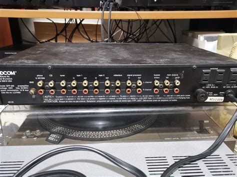 Adcom Preamp Audio Soundbars Speakers And Amplifiers On Carousell