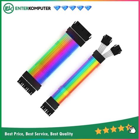 Promo Prime Argb 24 Pin Psu Cable Argb 8 Pin Vga Cable Extension