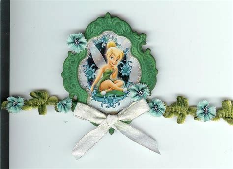 Tinkerbelle Medallion Border Tinkerbell Scrapbook Paper Crafts