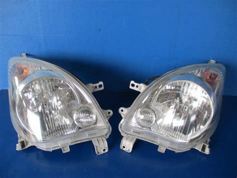 Yahoo オークション ダイハツ ミラ L275s L285s 純正 左右 ヘッドラ