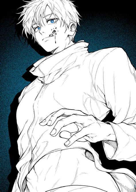 Gojou Satoru Jujutsu Kaisen Drawn By Yotsumishiro Danbooru