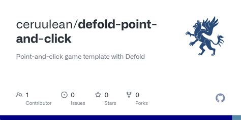 Github Ceruuleandefold Point And Click Point And Click Game