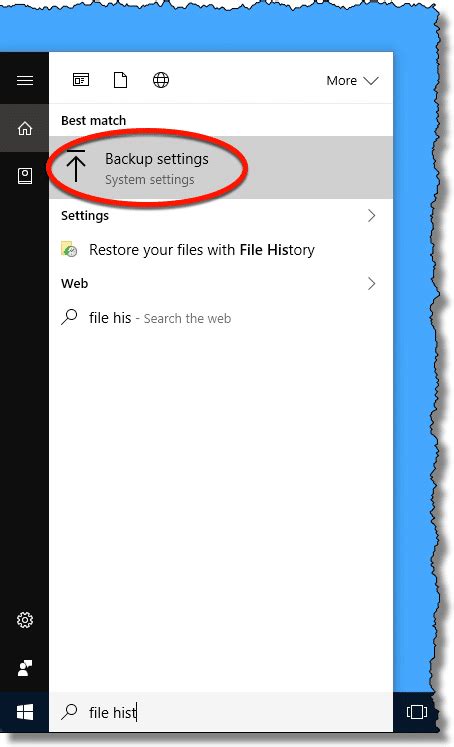 Enable File History In Windows Ask Leo