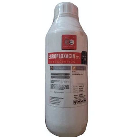 Enrofloxacin Oral Solution Dosage Form Liquid At Best Price In Kanpur Swiss Chemie