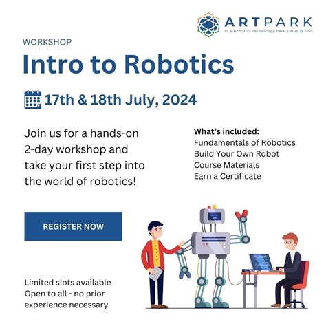 Artpark On Linkedin Roboticsworkshop Buildyourrobot Robotics Skilling