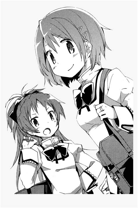 Madoka Magica Rebellion Manga Kyoko And Sayaka Hd Png Download Is Free