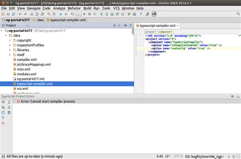 How To Fix IntelliJ IDEA TypeScript Error Cannot Start Compiler Process Stack Overflow