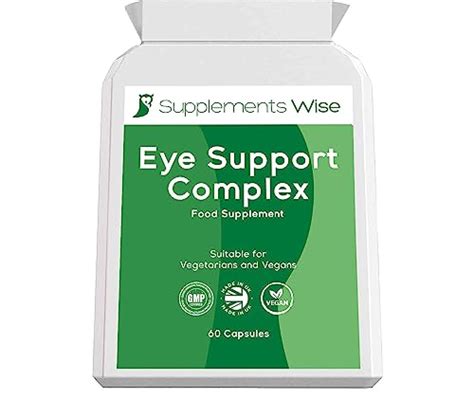 Areds 2 Eye Vitamins Lutein Zeaxanthin Bilberry Extract Supports Eye