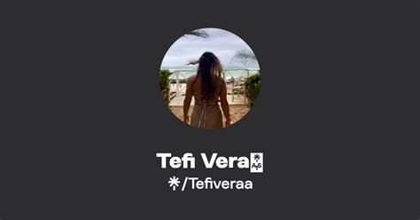 Tefi Vera Instagram Tiktok Linktree