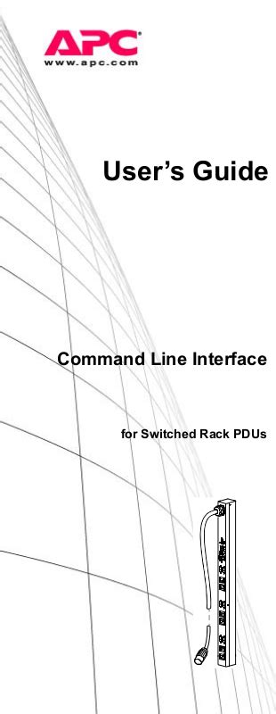Apc Command Line Interface User Manual