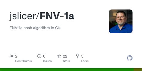 Github Jslicerfnv 1a Fnv 1a Hash Algorithm In C