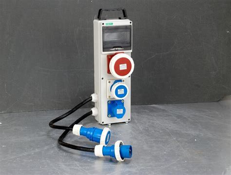 Portable Electrical Combined Socket Power Distribution Box Ip44 Ip67 Distribution Box And