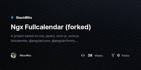 ngx fullcalendar forked stackblitz
