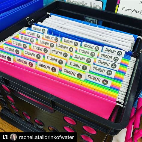 Classroom Folder System