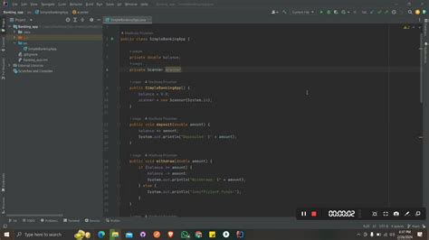 Madhuka Priyashan On Linkedin Java Javaprogramming Simplebankingapp
